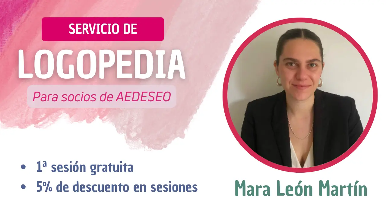 Mara León se pone al frente del servicio de logopedia AEDESEO | aedeseo